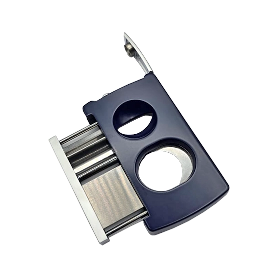 BLD 3-in-1 Double Cigar Cutter V-Cut and Punch - Blue | Havana House
